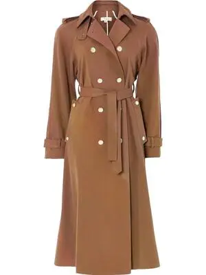 TEMPERLEY LONDON Javier Trench Coat - Brown