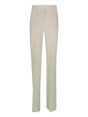 Sportmax Slim-cut Tailored Trousers - Neutrals
