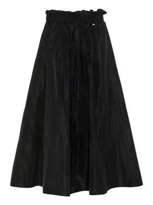 Herno Taffeta Maxi Skirt - Black