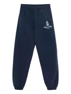 SPORTY & RICH Vendome Track Trousers - Blue