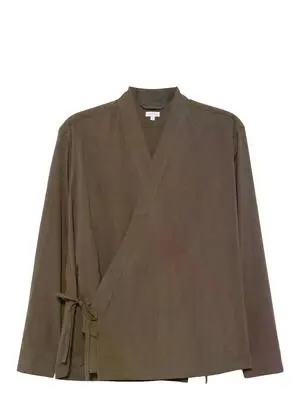 Caruso Seersucker Jacket - Green