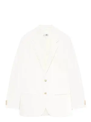 MAISON MARGIELA Twill Blazer - Neutrals