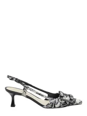 Roberto Festa Atena Slingback Pumps - Black