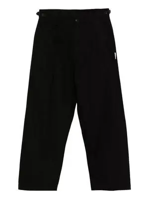 Izzue Cotton Trousers - Black