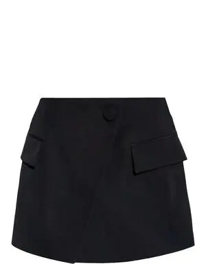 BALMAIN Balmain Flap-Pocket Mini Skirt