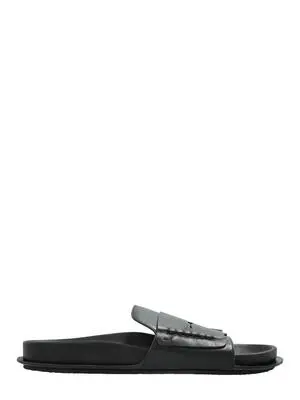 Jacquemus The Mocassin Slides - Black