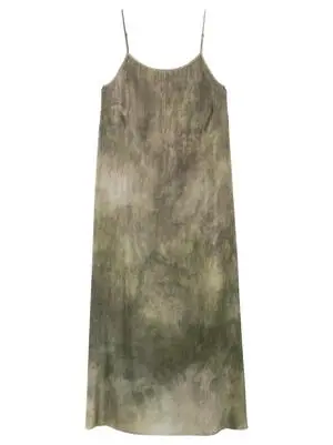 UMA WANG Anya Midi Dress - Green