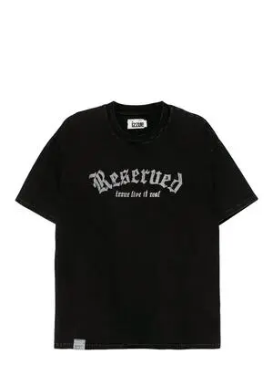 Izzue Printed T-shirt - Black