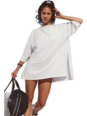 Free People Throw Over Tunic - White