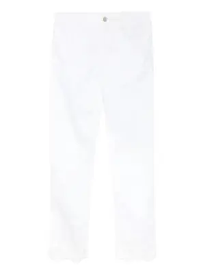 LIU JO LIU JO Floral-Embroidered Jeans