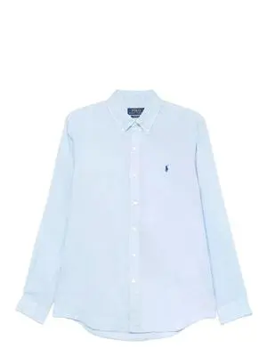 Polo Ralph Lauren Polo Pony-embroidered Shirt - Blue