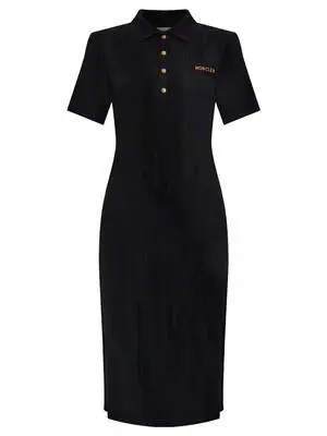 Moncler Polo Midi Dress - Black