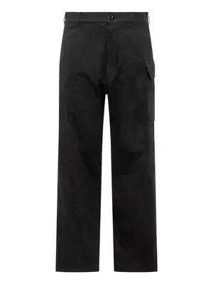 Marni Cotton Cargo Trousers - Black