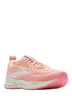 Brooks Trace 4 Running Shoe - Tropical Peach/dianthus/grey