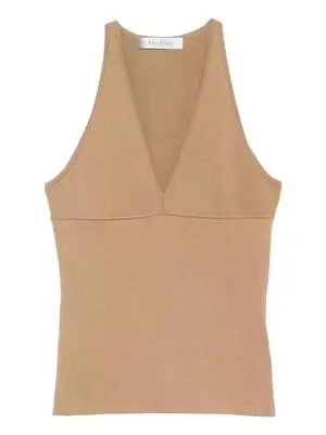 Max Mara Armida Tank Top - Brown