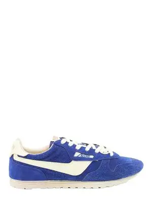 AUTRY Suede Panelled Retro Sneakers - Blue