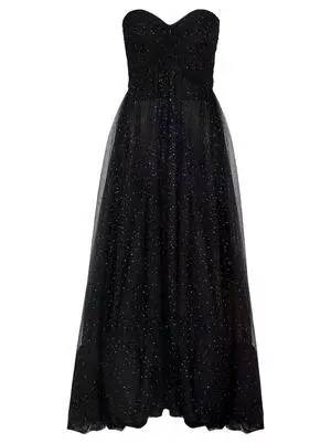 GIORGIO ARMANI Giorgio Armani Sequin-Embellished Strapless Dress