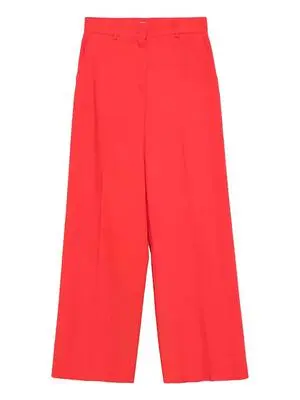MSGM Tailored Trousers - Red