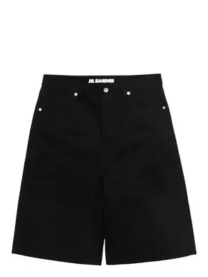 JIL SANDER Denim Shorts - Black