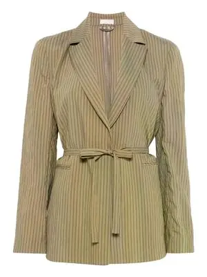 LIU JO LIU JO Striped Belted Blazer