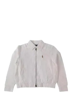 Polo Ralph Lauren Logo Bomber Jacket - White