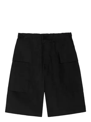 JIL SANDER Cotton Shorts - Black
