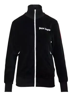 Palm Angels Logo-print Track Jacket - Black