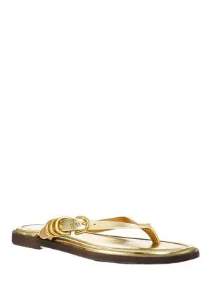 Rag & Bone Gia Thong Sandals - Gold