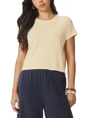 Splendid Louisa Short Sleeve Tee Honeysuckle