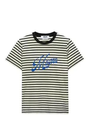 MSGM MSGM Logo-Print T-Shirt