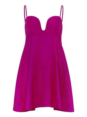 AZLEE Alta Minidress - Purple