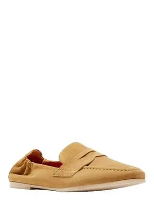 La Canadienne Kitson City Dry Penny Loafer - Tabacco Suede