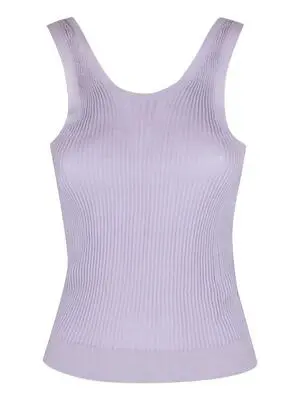 CECILIE BAHNSEN Ribbed Knit Top