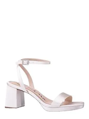Nina Bergen Ankle Strap Sandal - Ivory