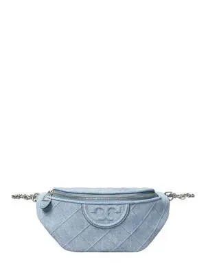 Tory Burch Fleming Belt Bag - Denim