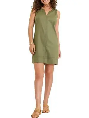 Tommy Bahama Palm-a-dora Shift Dress - Dark Fern