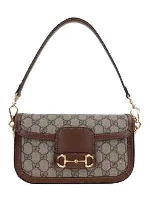 Gucci Horsebit 1955 Shoulder Bag - Tan
