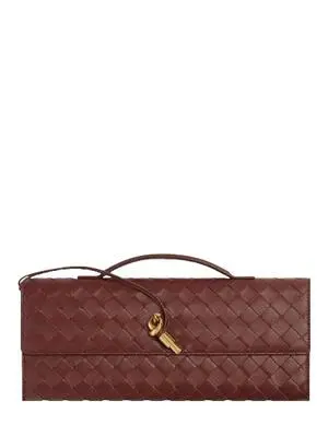 Bottega Veneta Bottega Veneta Andiamo Clutch Sapele