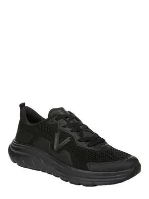 Vionic Walk Max Water Repellent Sneaker - Black/ Black