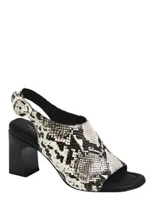 Rag & Bone Gigi Slingback Sandal - Black/white Snake