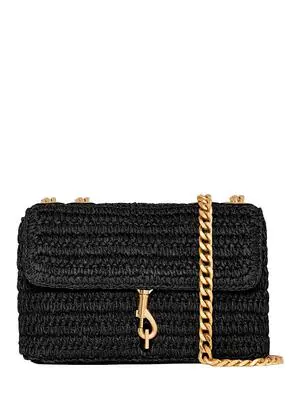 REBECCA MINKOFF Rebecca Minkoff Small Edie Woven Convertible Crossbody Bag