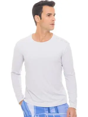 LE CLUB Le Club Resortwear SPF 50 Rashguard Gray