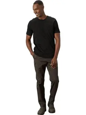 PACT Organic Cotton Softspun Pocket Crew Tee Black