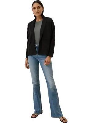 PACT Pact Organic Cotton Relaxed Blazer Black