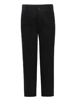 MOUSTACHE Modern Straight-leg Dress Pants - Black