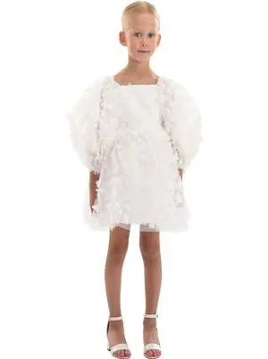 TULLEEN Bell Mariposa Dress - White