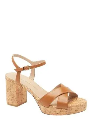 STUART WEITZMAN Stuart Weitzman Dayna Platform Sandals Macchiato