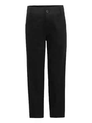 MOUSTACHE Formal Straight Leg Trousers - Black