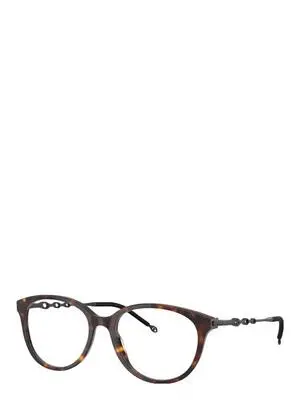 DIESEL Oval Eyeglasses - Havana