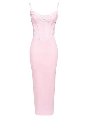 House Of Cb Romy Maxi Dress - Pink